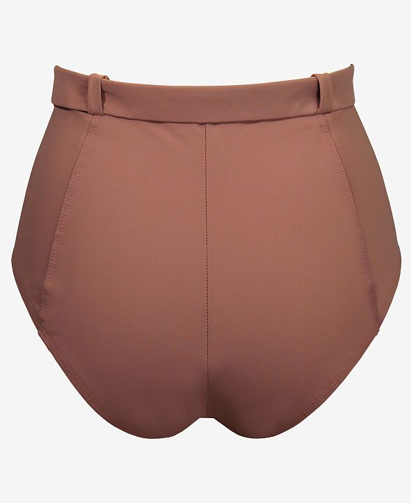 Skinny Dippers Simba Pin Up Belted Medallion Tummy Control Bottom ...