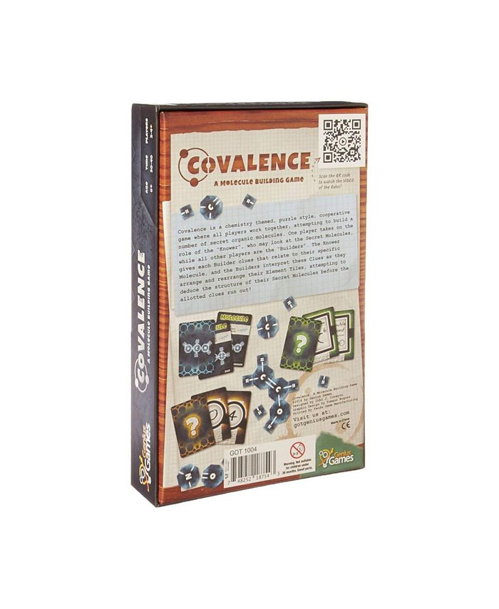 Genius Games Covalence: A Molecule Building Educational Learning Game ...