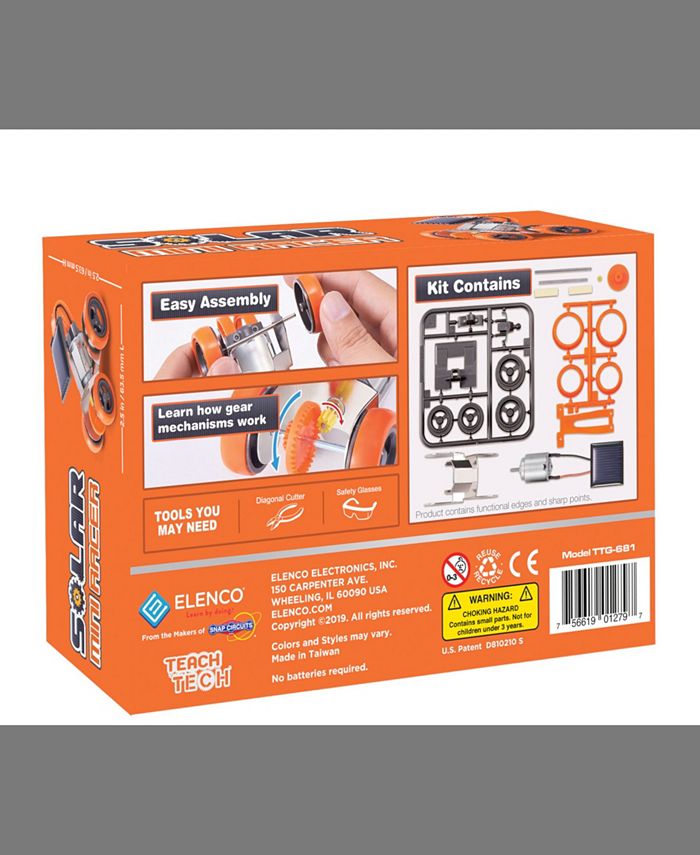 Redbox Teach Tech Mini-Solar Racer Build-It-Yourself Robot Stem ...