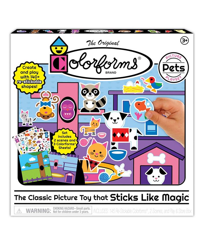 Colorforms Picture Play Set - Pets - The Classic Picture Toy That ...