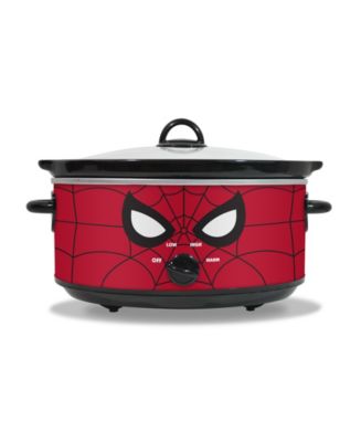 Uncanny Brands Marvel Spiderman 7 Quart Slow Cooker With Removable ...