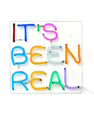 Cocus Pocus It's Been Real LED Neon Sign - Macy's