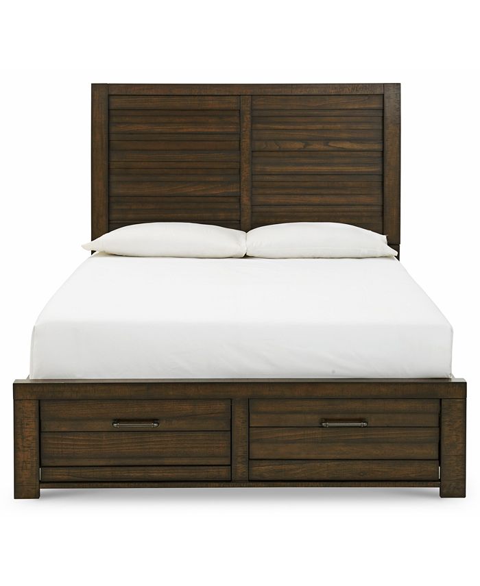 Furniture Ruff Hewn King Storage Bed & Reviews - Furniture - Macy's