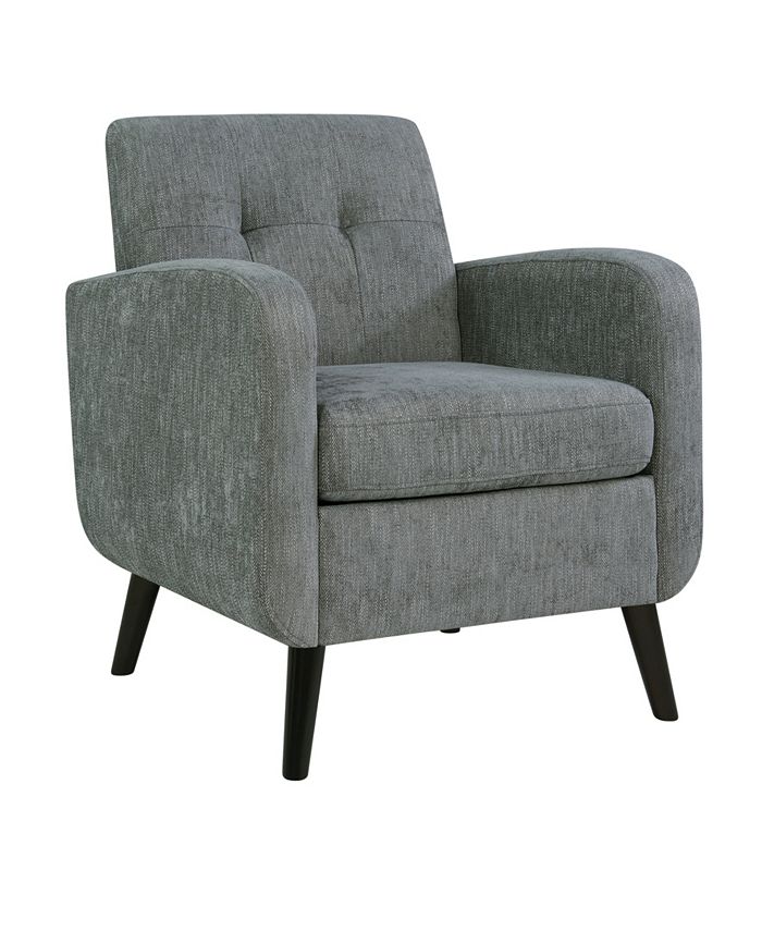 Handy Living Thoms Mid Century Modern Arm Chair Set - Macy's
