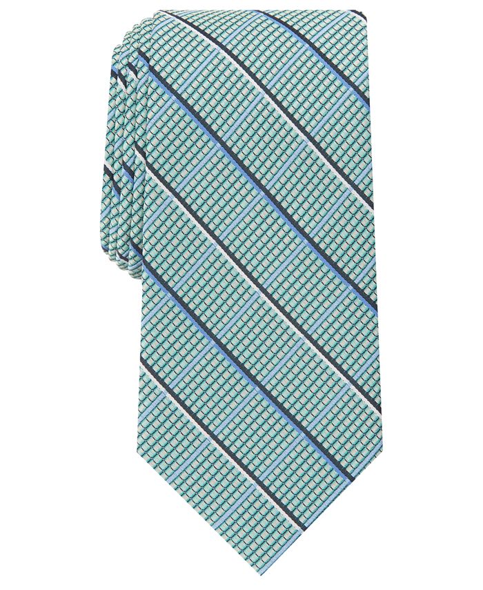 Perry Ellis Elliot Grid Tie - Macy's