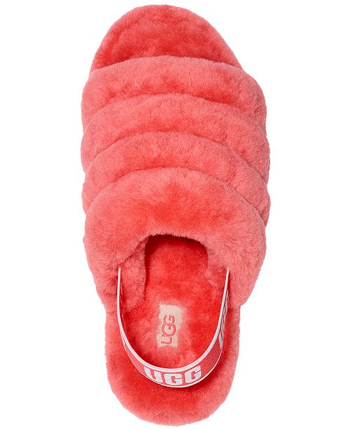 UGG® Women's Fluff Yeah Neon Slides & Reviews - Slippers - Shoes - Macy's