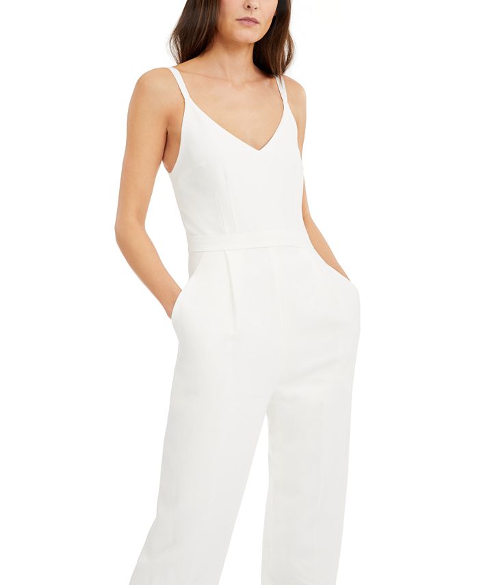 French Connection Anana Double-Strap Jumpsuit - Macy's
