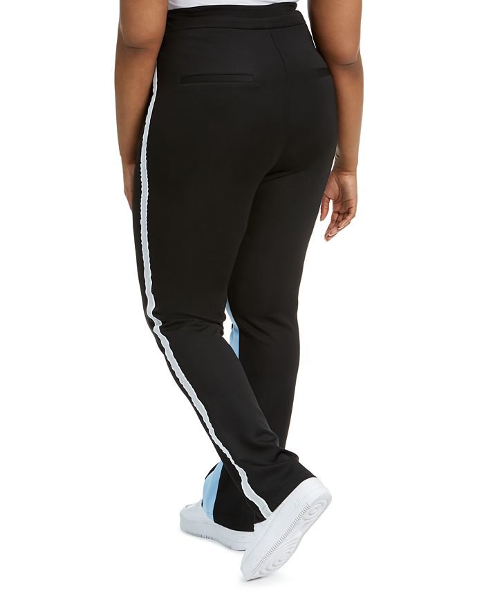 Lala Anthony Trendy Plus Size Striped Pants, Created for Macy's - Macy's