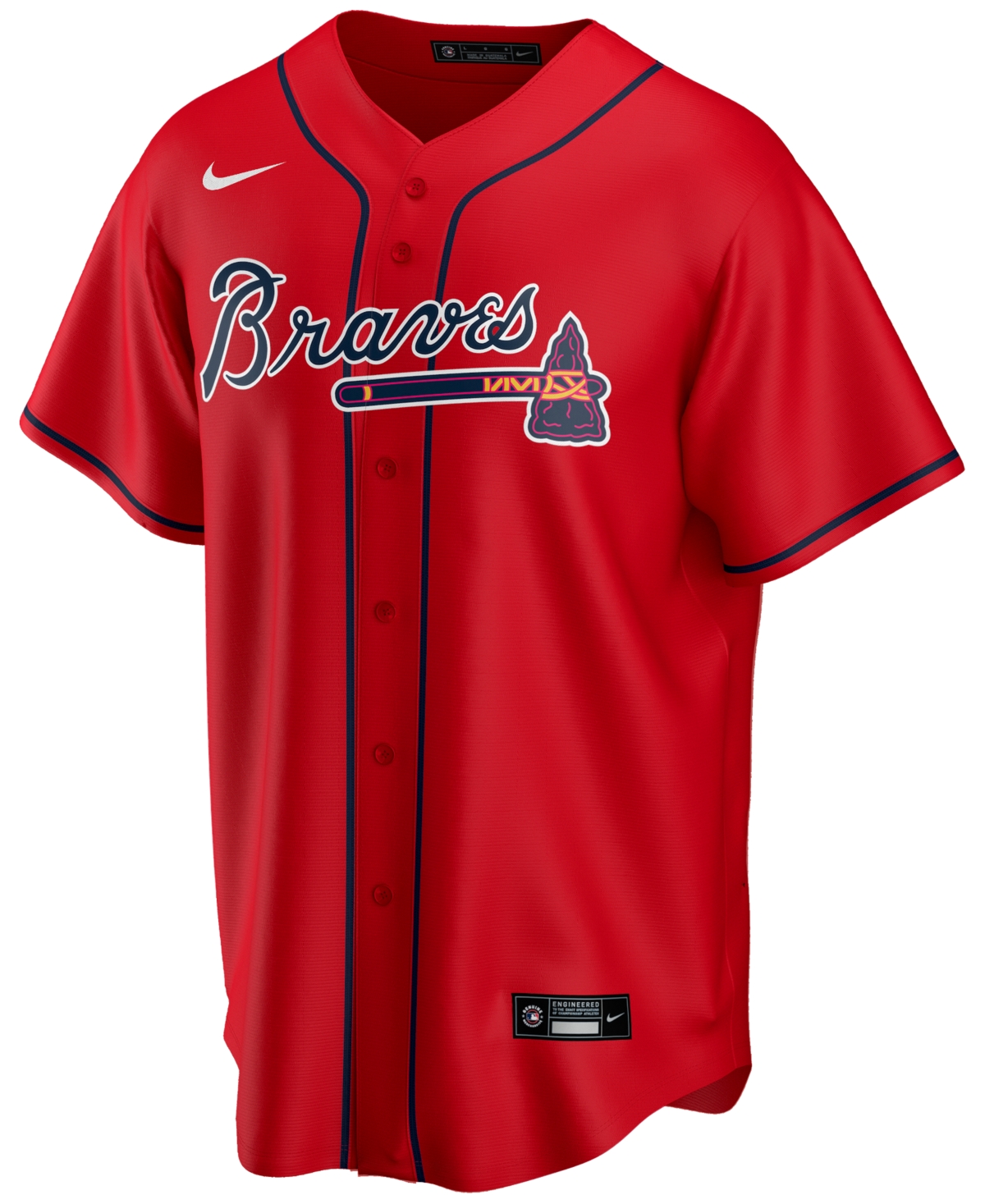 Click here for Nike Mens Atlanta Braves Official Blank Replica Je... prices