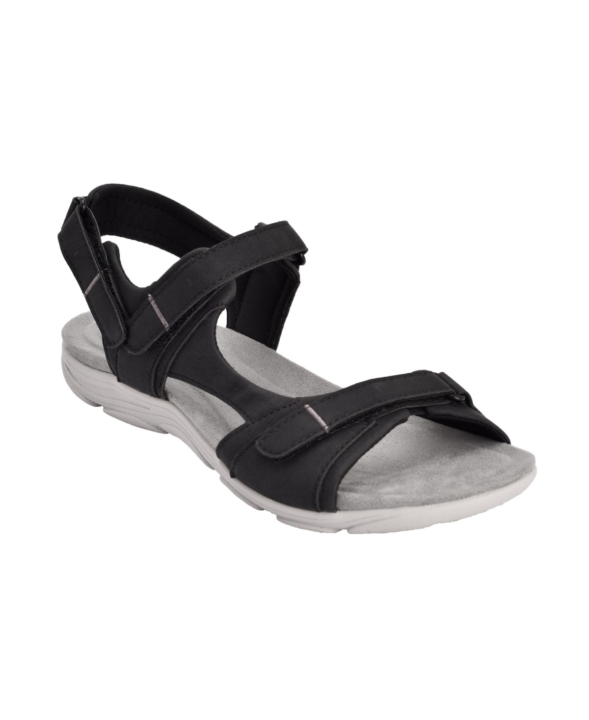Click here for Easy Spirit Lake3 Sporty Sandals - Black prices