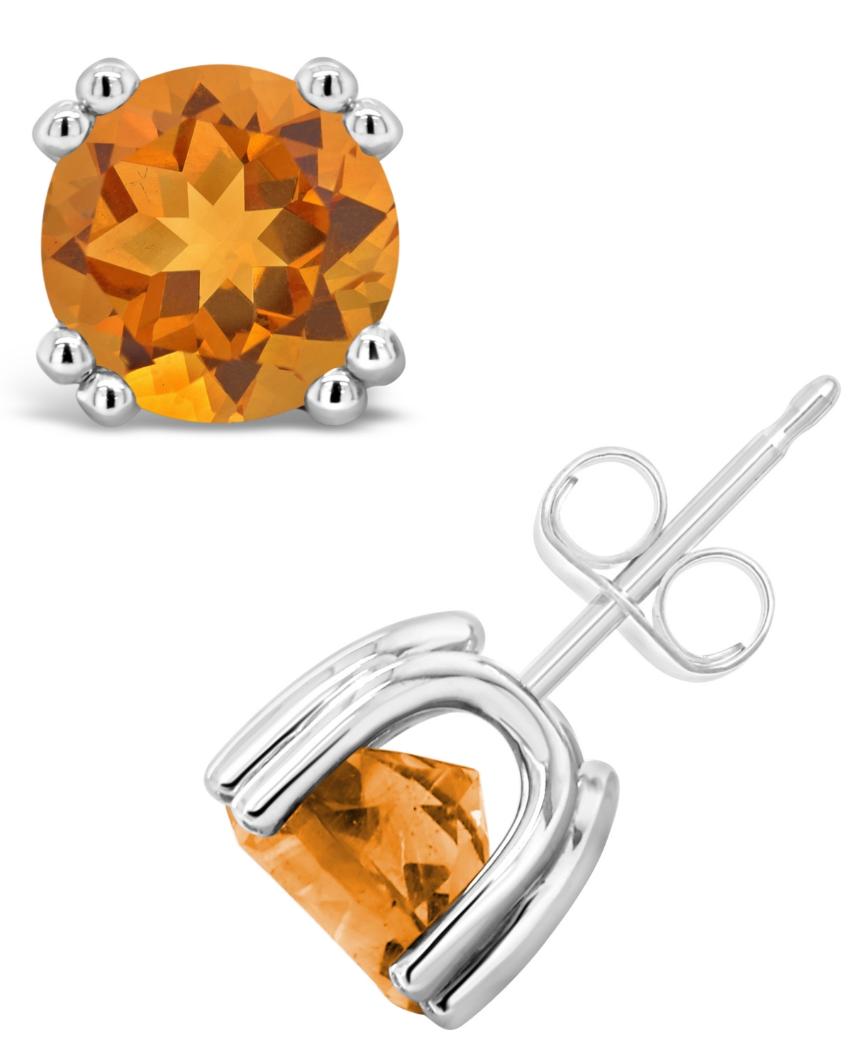 Click here for Citrine (2-1/2 ct. t.w.) Stud Earrings in Sterling... prices