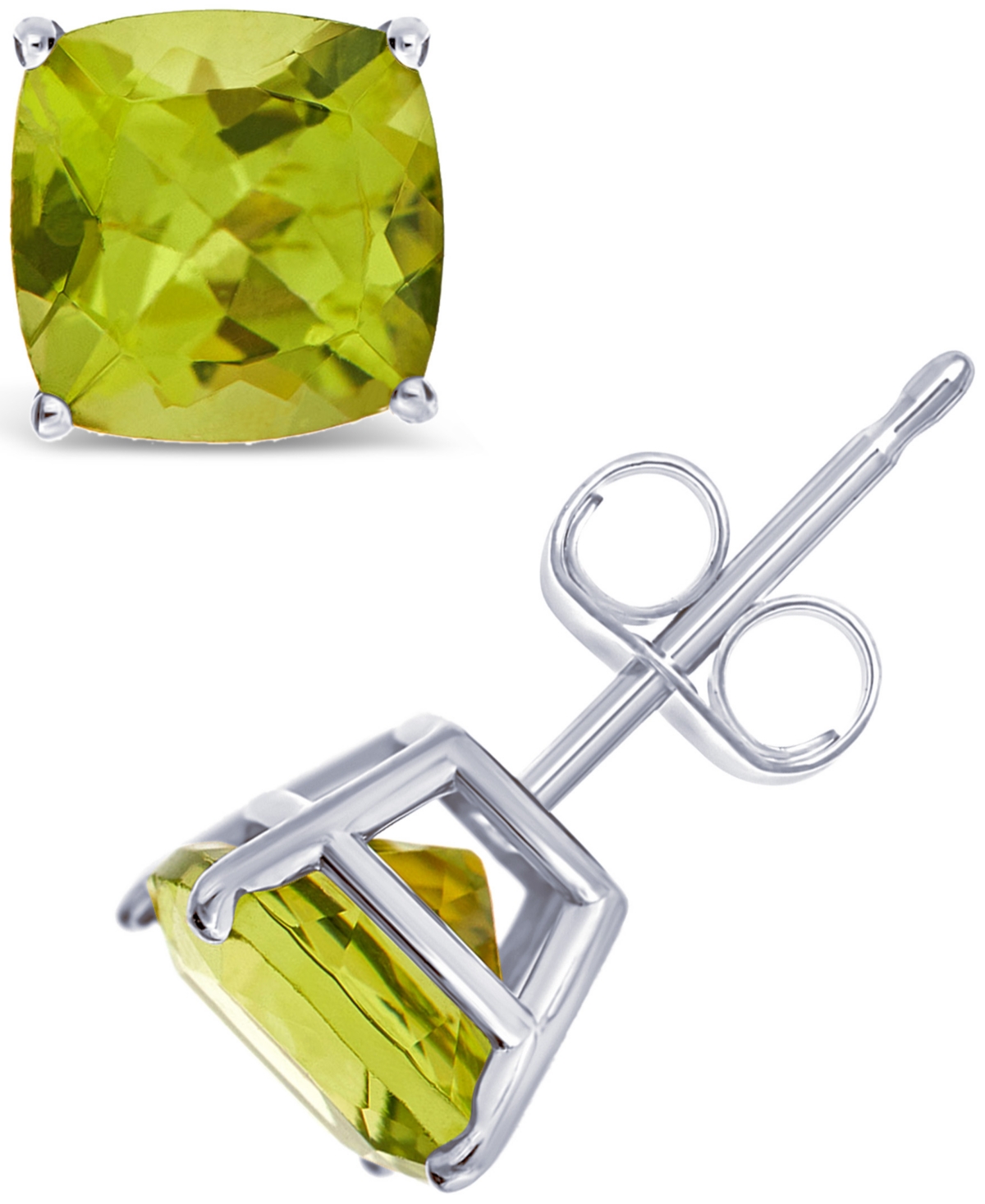 Click here for Gemstone Stud Earrings in Sterling Silver - Perido... prices