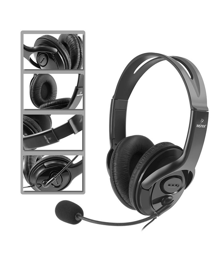 Insten Headset with Microphone for Microsoft Xbox 360 - Macy's