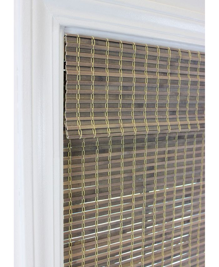 RADIANCE Cordless Bamboo Privacy Weave Shade, 27" x 48" - Macy's