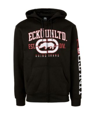 Ecko Unltd Men's Rigid Rhino Full Zip Hoodie - Macy's