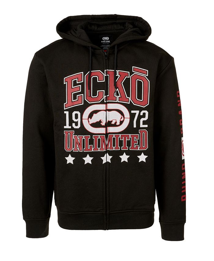 Ecko Unltd Men's Sure Bet Full Zip Hoodie - Macy's