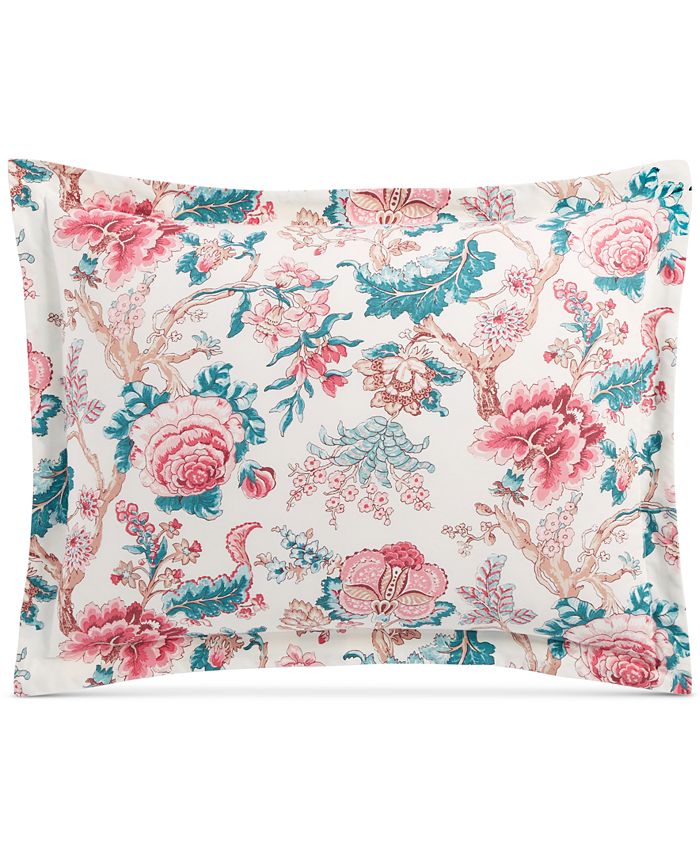 Martha Stewart Collection LAST ACT! Percale Jacobean Reversible 3-Pc ... Martha Stewart Collection LAST ACT! Percale Jacobean Reversible 3-Pc ...