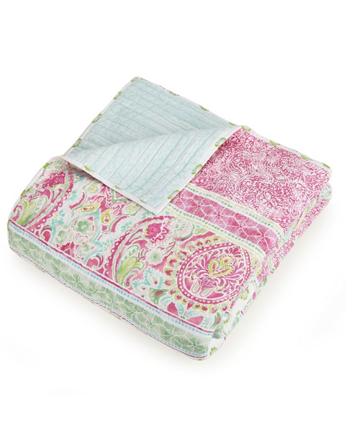 Jessica Simpson Palm Beach Paisley Full/Queen 3-Piece Quilt Set - Macy's