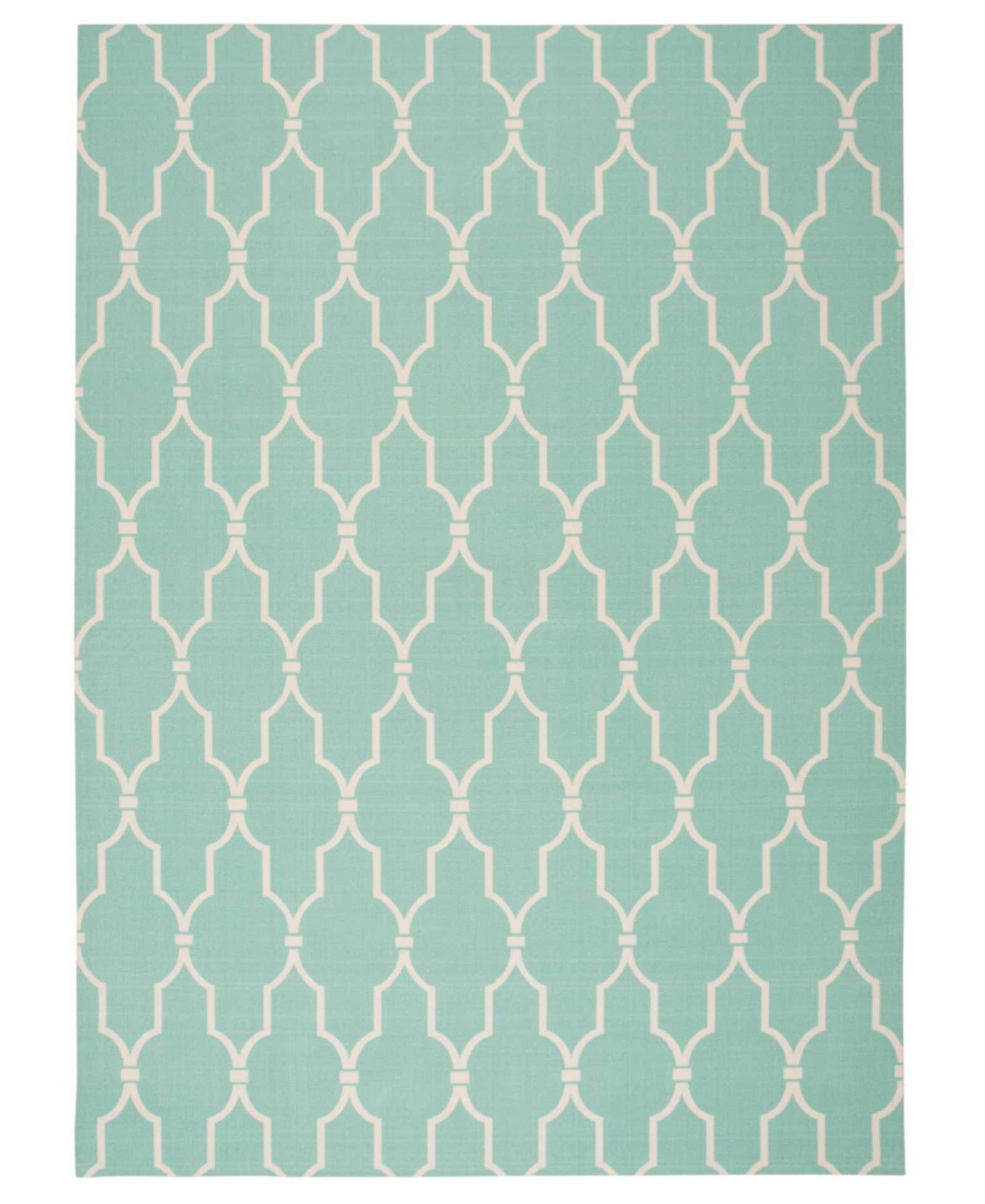 Click here for Long Street Looms Backyard BAC087 Aqua 79 x 1010 O... prices