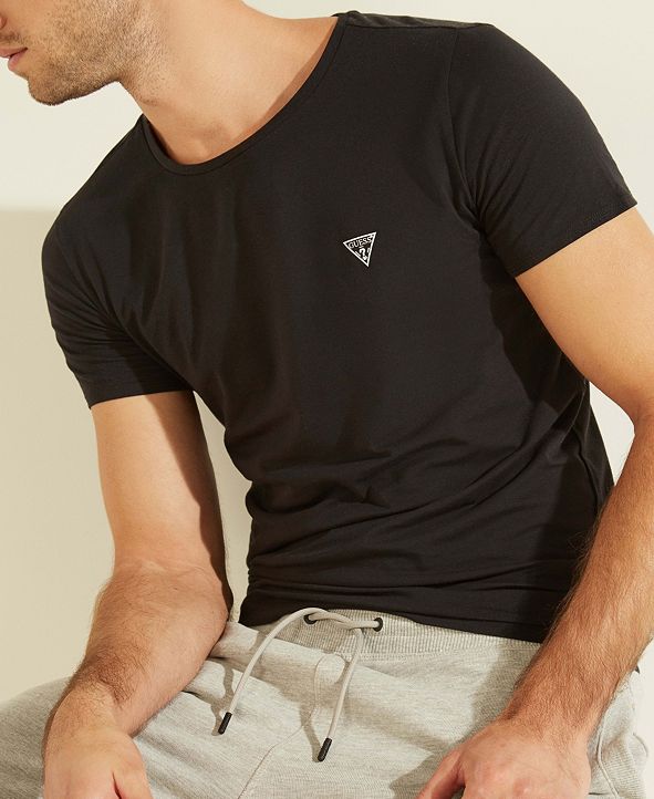 GUESS Men's Logo Crewneck Tee & Reviews - T-Shirts - Men - Macy's