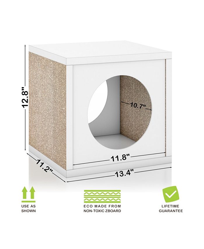 Way Basics Cat Cube Scratcher - Macy's