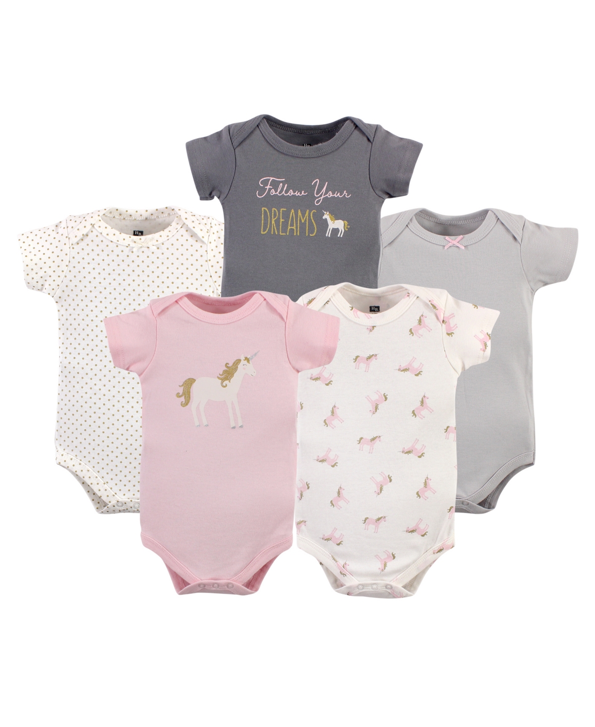 Click here for Hudson Baby Baby Girls Hudson Essential 5-Piece Co... prices