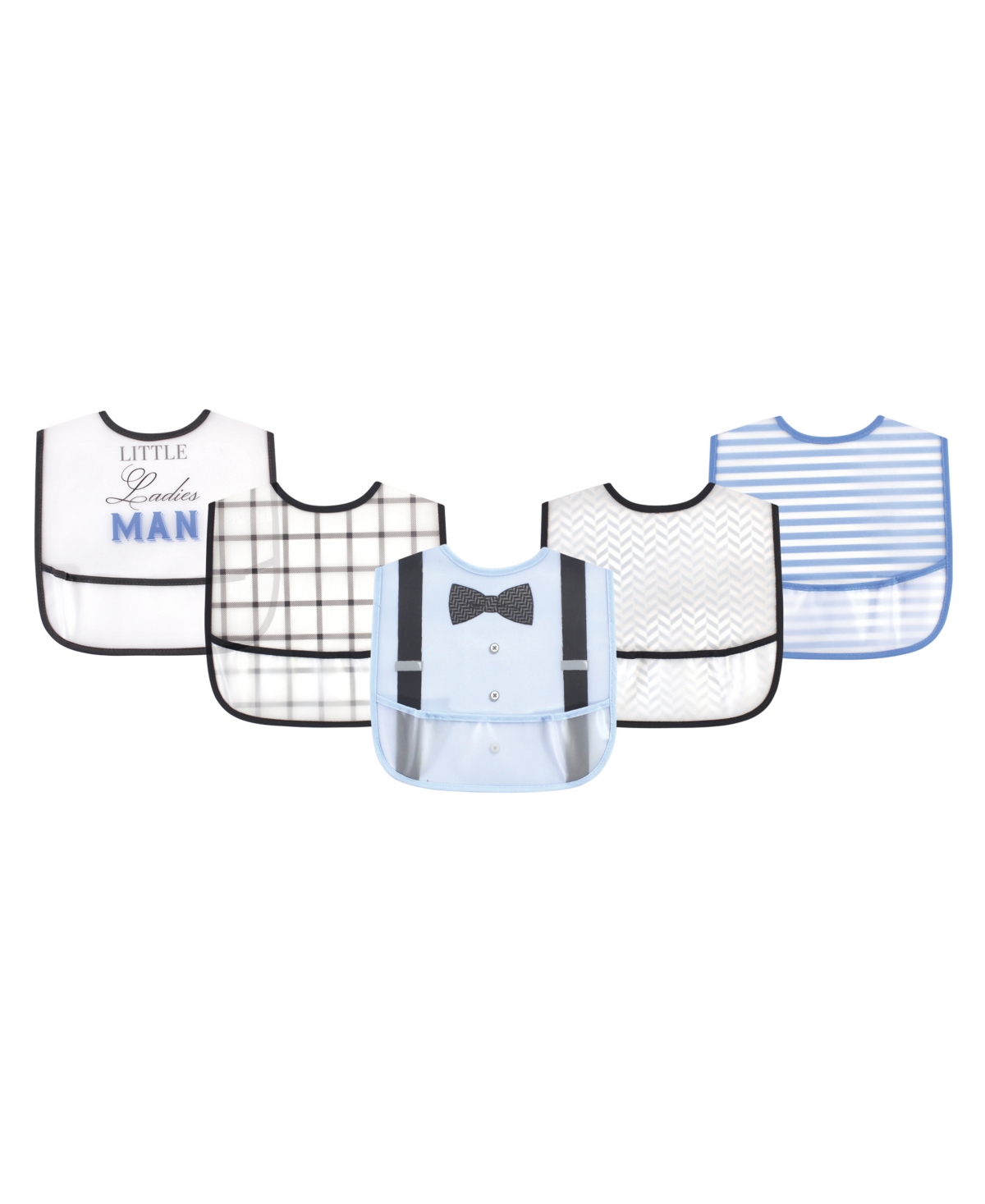 Click here for Treasure Durable Peva Spill-Protection Bibs - Mult... prices