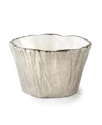 Leeber Tree Bark Porcelain Bowl - Macy's