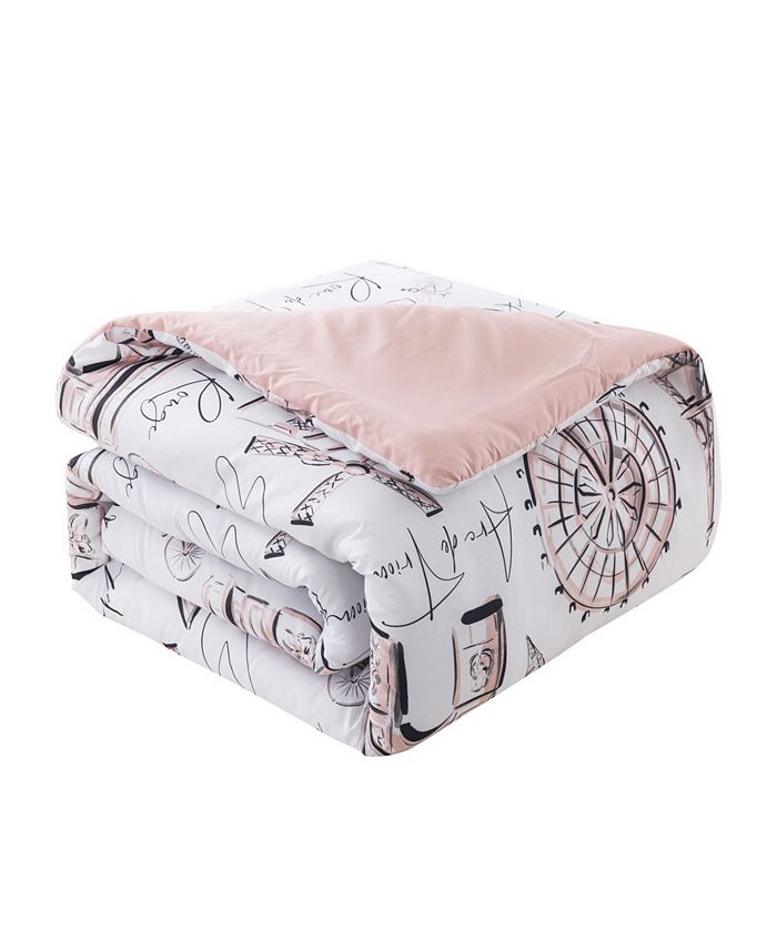 Bloom by Sara Berrenson Margaux 5-Piece Comforter Set, King - Macy's