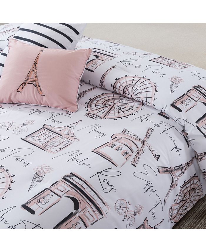 Bloom by Sara Berrenson Margaux 5-Piece Comforter Set, King - Macy's