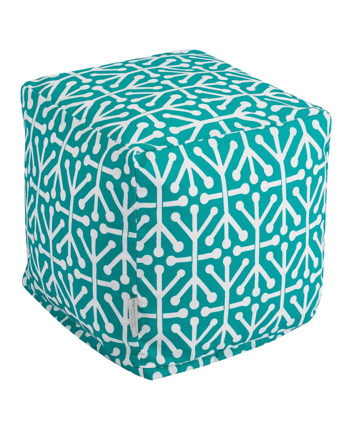 Click here for Majestic Home Goods Aruba Ottoman Pouf Cube 17 x 1... prices