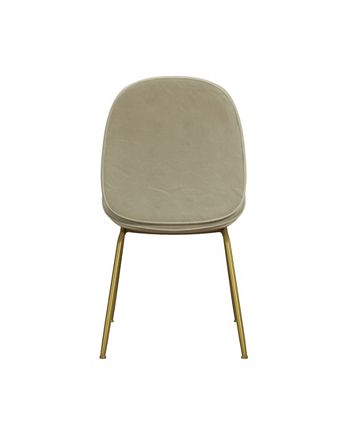 CosmoLiving By Cosmopolitan Astor Upholstered Dining Chair - Macy's