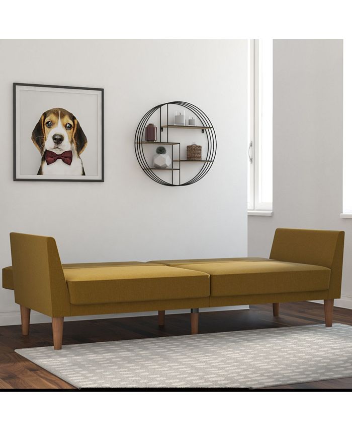 Novogratz Collection Regal Futon, Mid-Century Sofa Bed - Macy's