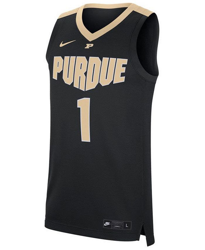 Nike Men's Purdue Boilermakers Replica Basketball Road Jersey - Macy's