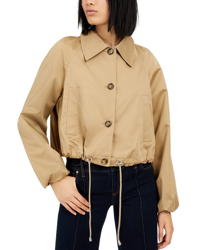 INC International Concepts INC Drawstring Bomber Jacket, Created for ...