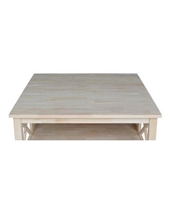 International Concepts Hampton Square Coffee Table - Macy's