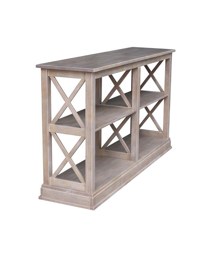 International Concepts Hampton Sofa Server Table with Shelves - Macy's