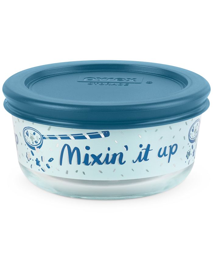 Pyrex Decorated What's Shaking 10-Pc. Food Storage Container Set - Macy's
