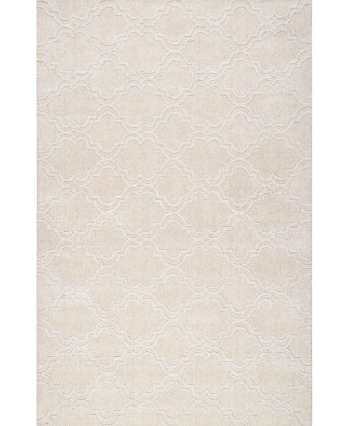 nuLoom Simplified Hand Tufted Wilhelmina 5' x 8' Area Rug - Macy's