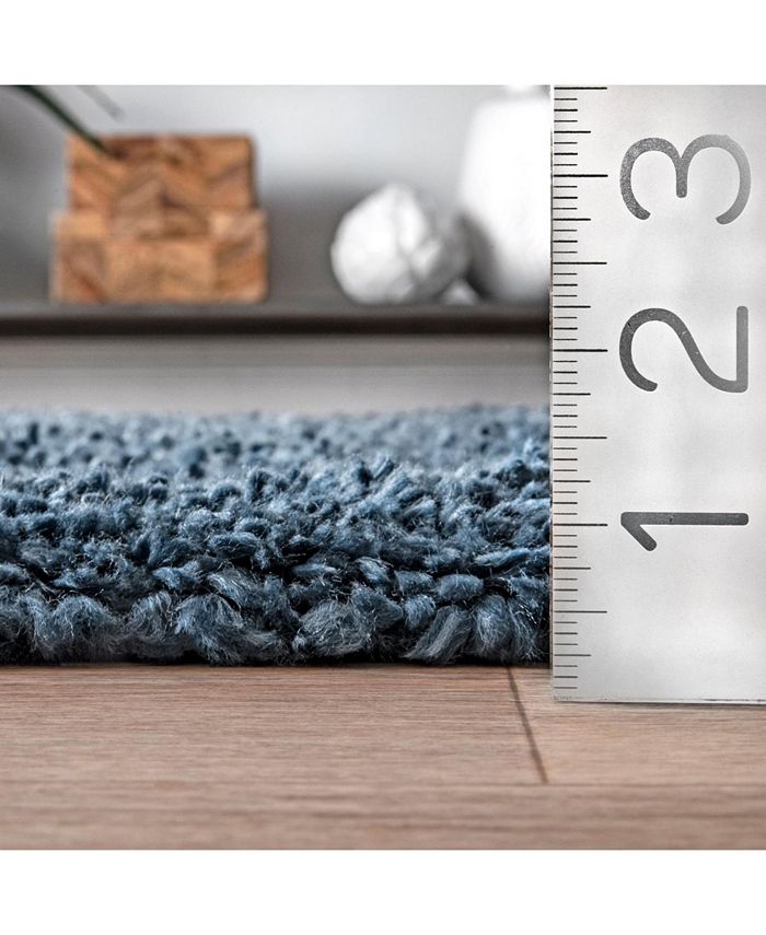 nuLoom Belleza Plush Neva 5'3" x 7'7" Area Rugs - Macy's