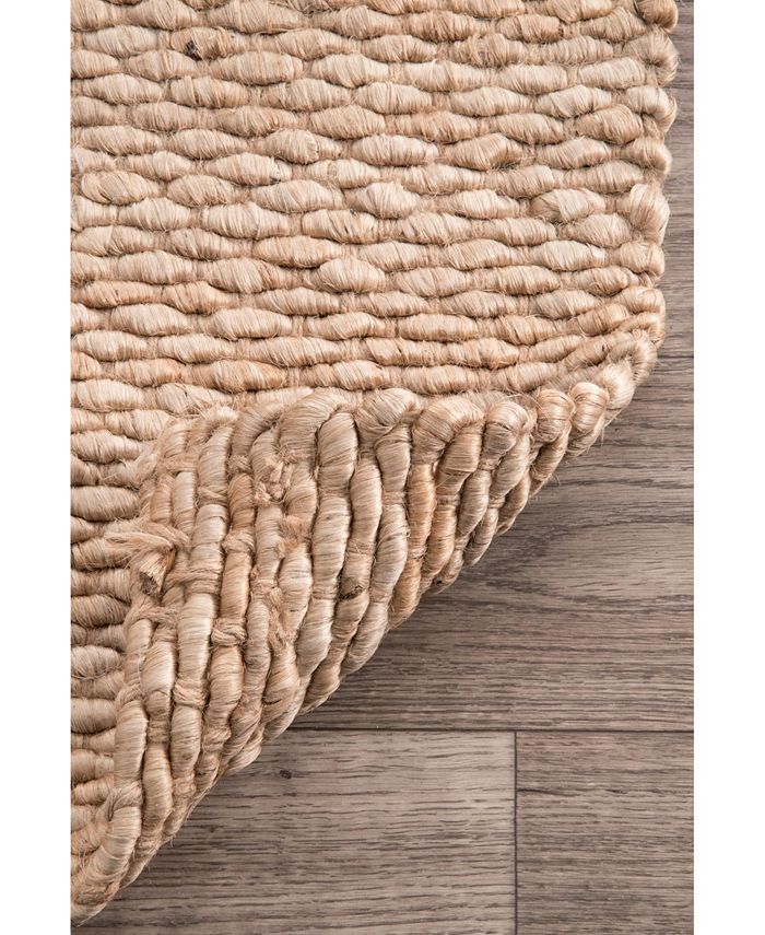 nuLoom Organico Handwoven Hailey 8' x 10' Area Rug - Macy's