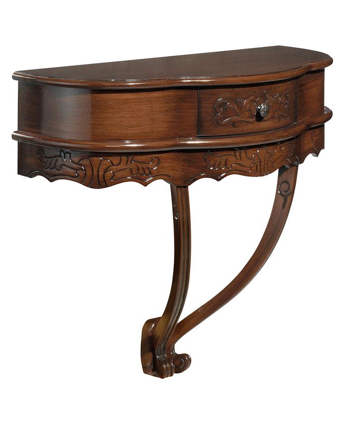 Design Toscano Camellia Wall Console Table - Macy's