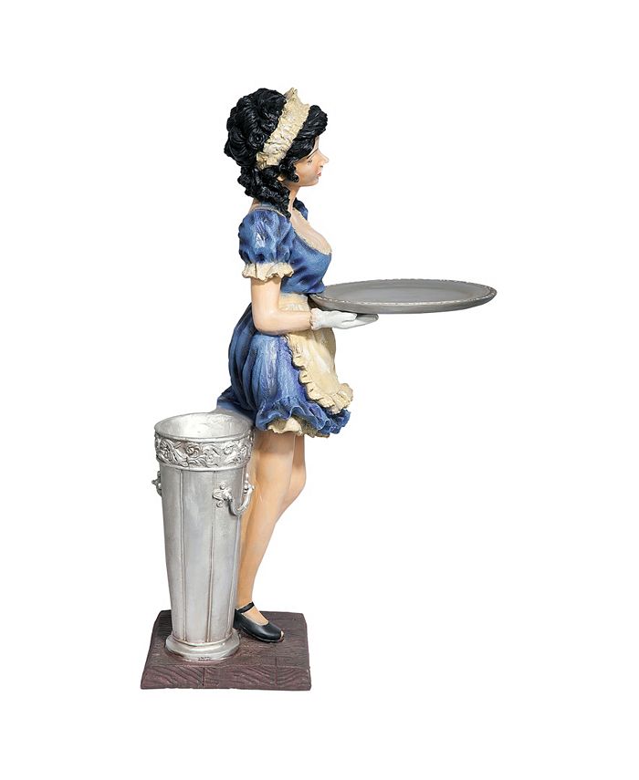 Design Toscano Genevieve, the Buxom French Maid Server - Macy's