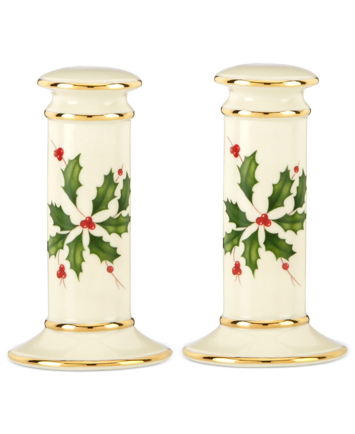 Click here for Lenox Holiday Archive Salt & Pepper Set - 0 prices