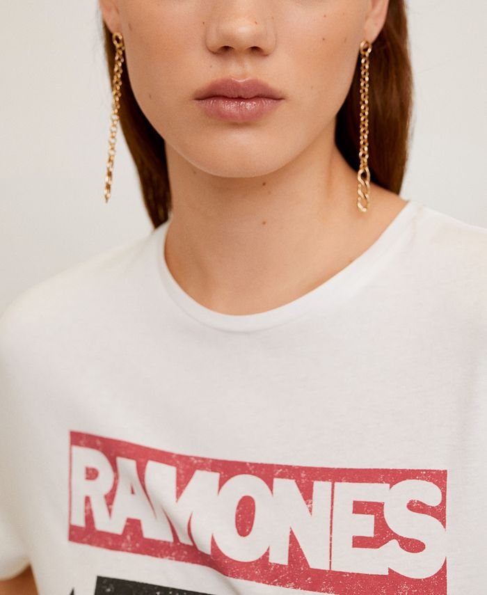 MANGO Ramones T-Shirt - Macy's