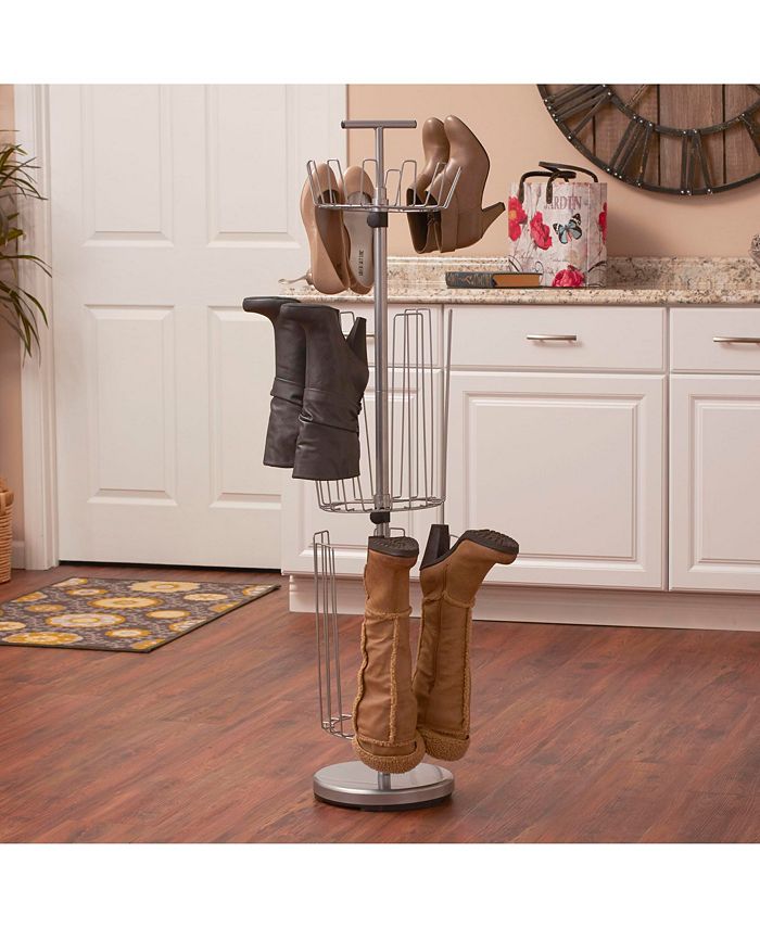 Household Essentials 3-Tier Carousel Boot Tree Shoe Rack - Macy's