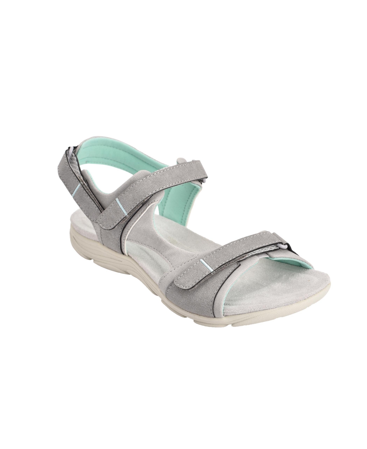 Click here for Easy Spirit Lake3 Sporty Sandals - Grey prices