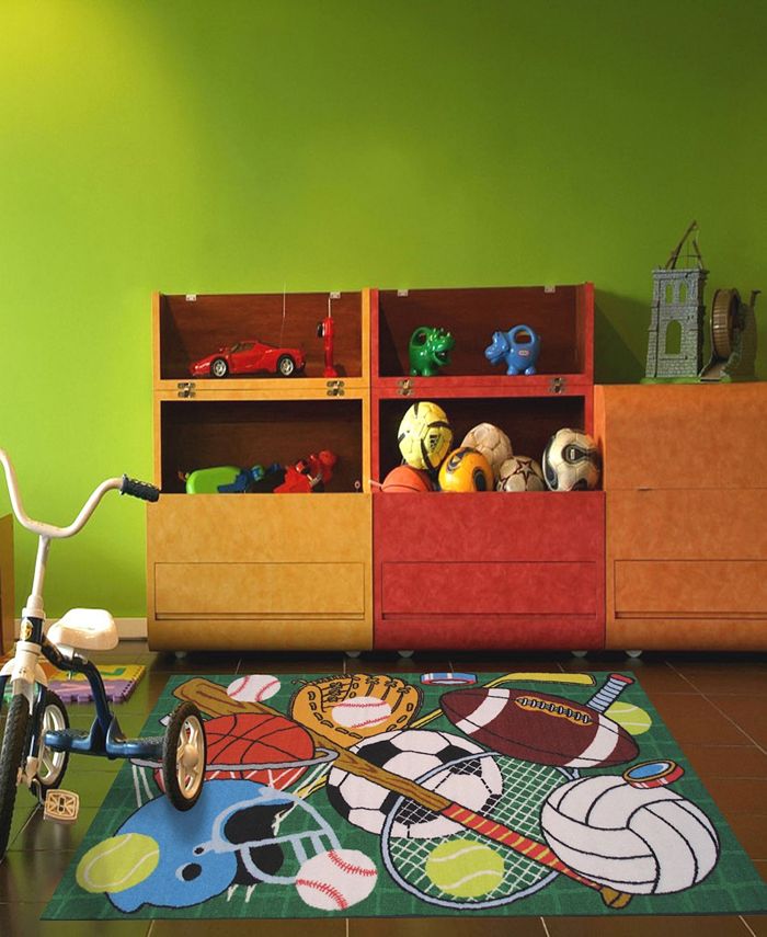 Fun Rugs Fun Time Let's Play 19" x 29" Area Rug - Macy's