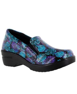 Easy Street Women's Easy Works Leeza Slip Resistant Clogs - Macy's