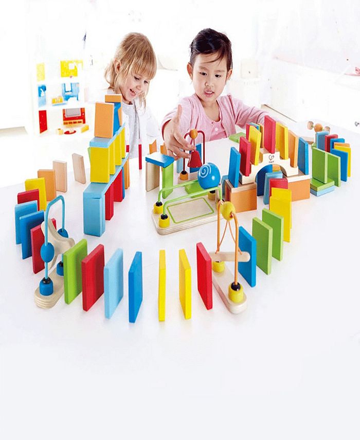 Hape Dynamo Dominoes Construction Set - 107 Pieces & Reviews - All Toys - Macy's